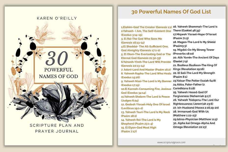 Names Of God Bible Study | scriptural-grace